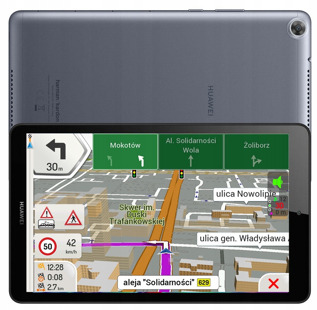 Nawigacja iGO ANDROID 8'' dla CIĘŻARÓWKI Huawei - 12878963313 ...