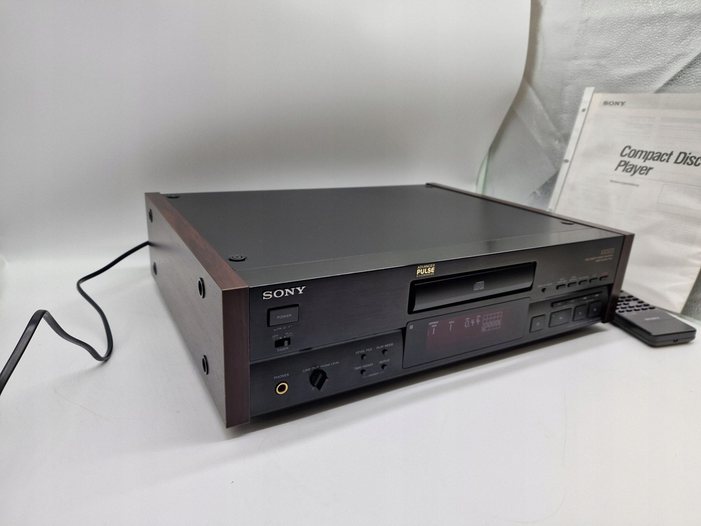 SONY CDP-X505ES TOPOWY ODTWARZACZ CD SUPER STAN!! - 13294249974 - oficjalne archiwum Allegro