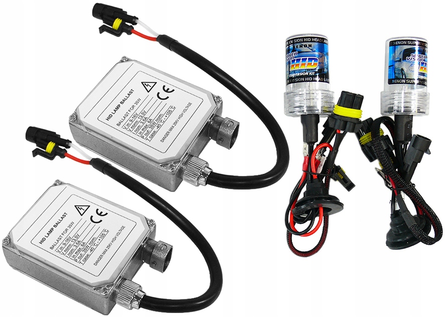 ZESTAW XENON ŻARNIKI H7 8000K PRZETWORNICE GF-34 - 7845803856 - oficjalne archiwum Allegro