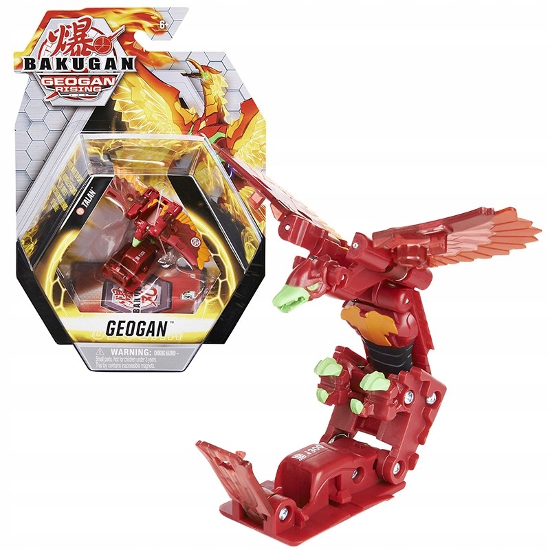 BAKUGAN Deluxe TALAN PYRUS Geogan Rising Figurka - 11726843353 ...