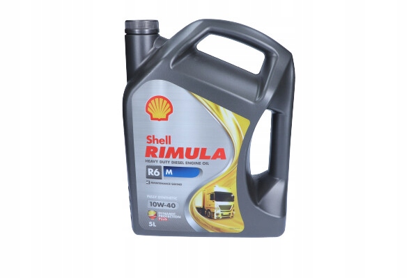 OLEJ SHELL 10W40 5L RIMULA R6 M / E7 / 228.5 / M3277 / 228.5 / VDS-3 ...