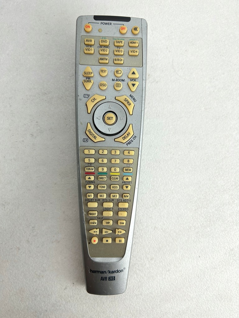 Pilot harman kardon avr 245 - 13188078016 - oficjalne archiwum Allegro