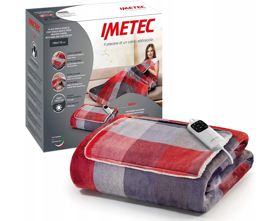 Koc elektryczny IMETEC 150x110 cm - 12619003690 - oficjalne archiwum ...