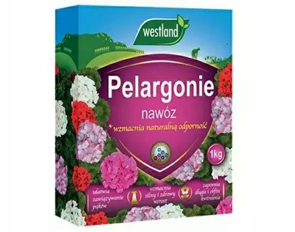 Nawóz Westland do pelargonii 1kg - 13385526580 - oficjalne archiwum Allegro