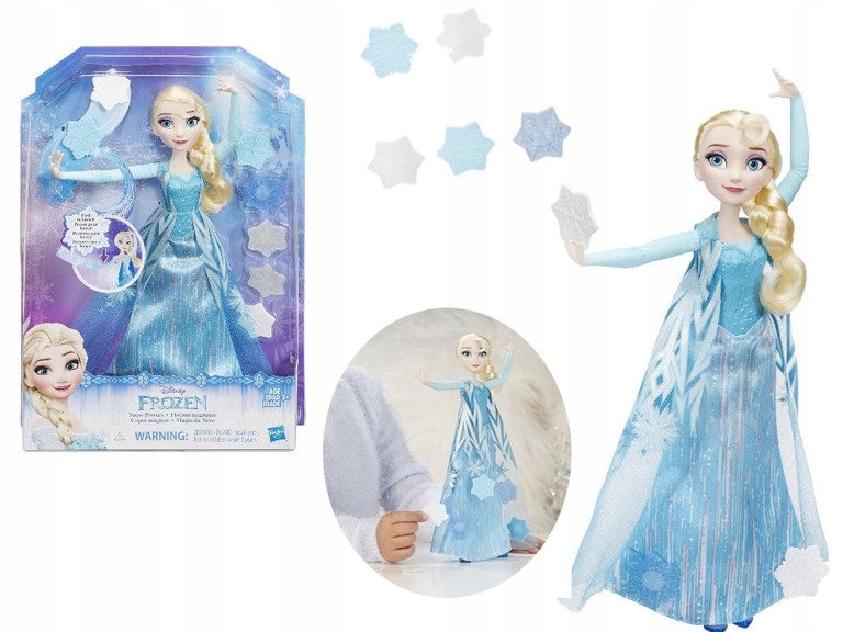 FROZEN LALKA MROZNA ELSA - 17512419217 - oficjalne archiwum Allegro