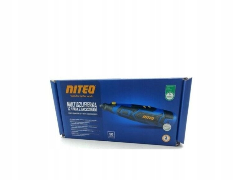 MULTISZLIFIERKA NITEO 12V MAX Z AKCESORIAMI 50ELE - 11866201600 - oficjalne archiwum Allegro