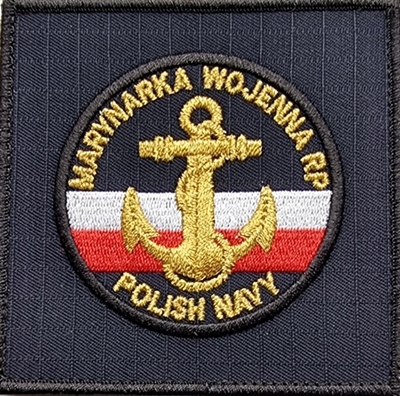 Naszywka na mundur Marynarka Wojenna 96X96 DUŻA - 12935059212 - oficjalne archiwum Allegro