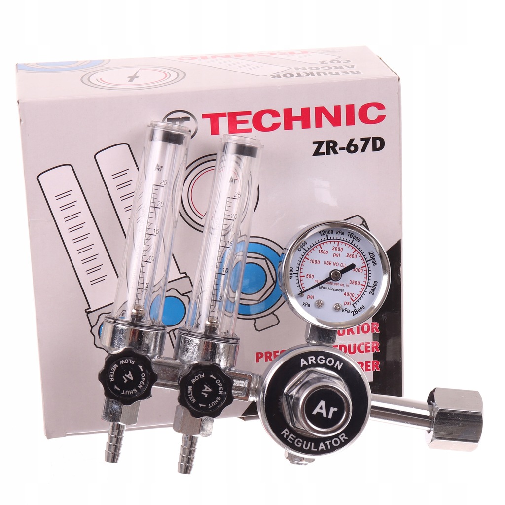 REDUKTOR Z 2 ROTAMETRAMI DO CO2 ARGON SPAWANIE MIG TIG BUTLI - 17660517049 - oficjalne archiwum ...