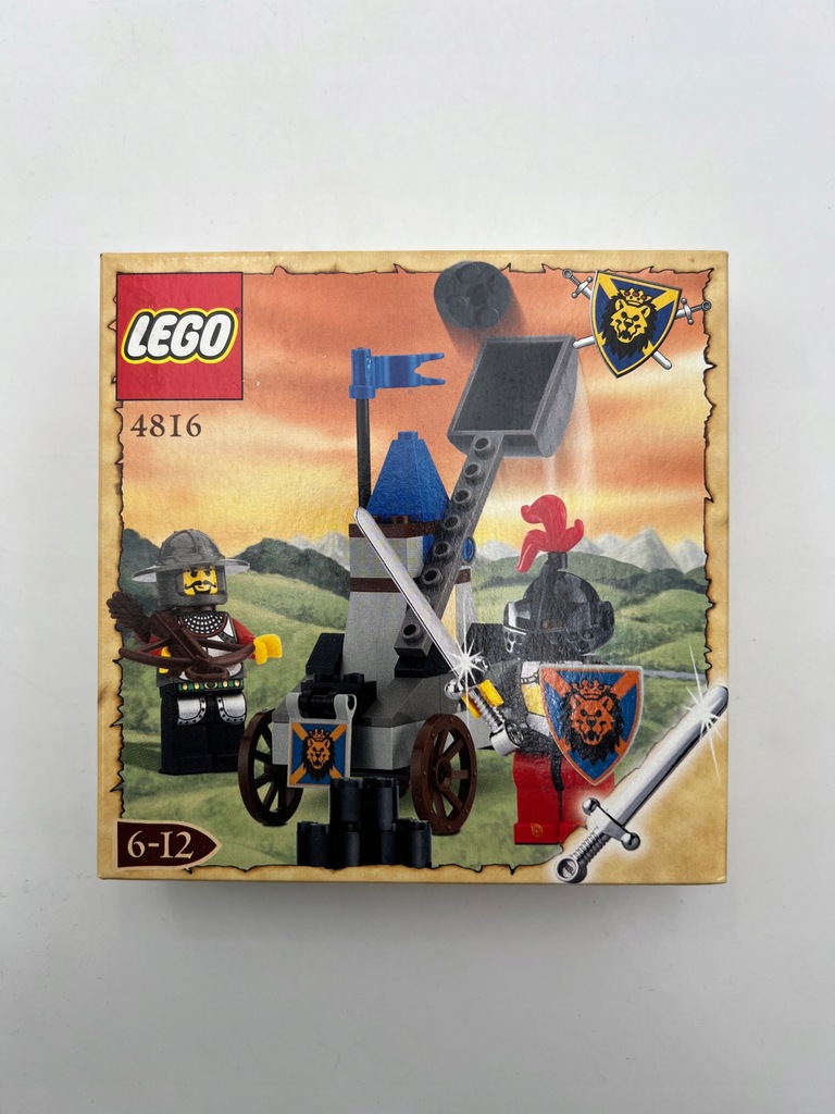 Lego 4816 Castle Knight’s Catapult NOWY MISB - 11714302805 - oficjalne archiwum Allegro