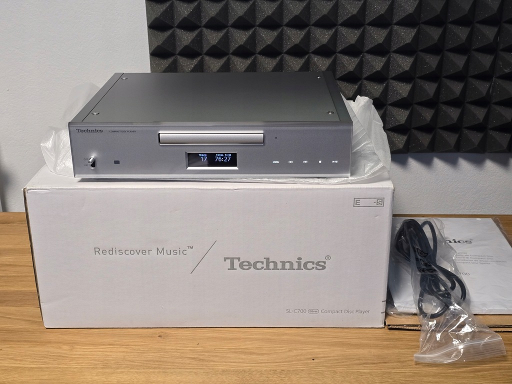 TECHNICS SL-C700 ODTWARZACZ CD KLASA PREMIUM FABRYCZNY ZESTAW W ...