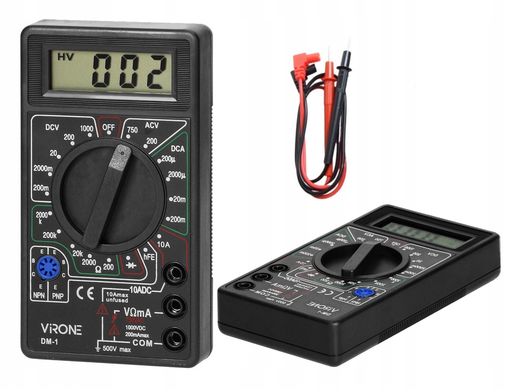 ORNO Miernik Prąd Uniwersal Multimetr Amperomierz - 12352655677 - oficjalne archiwum Allegro