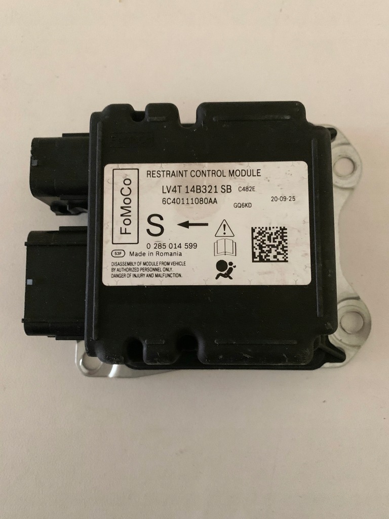 FORD PUMA MK2 MODUŁ STEROWNIK AIRBAG PODUSZKI POW - 14779021825 ...