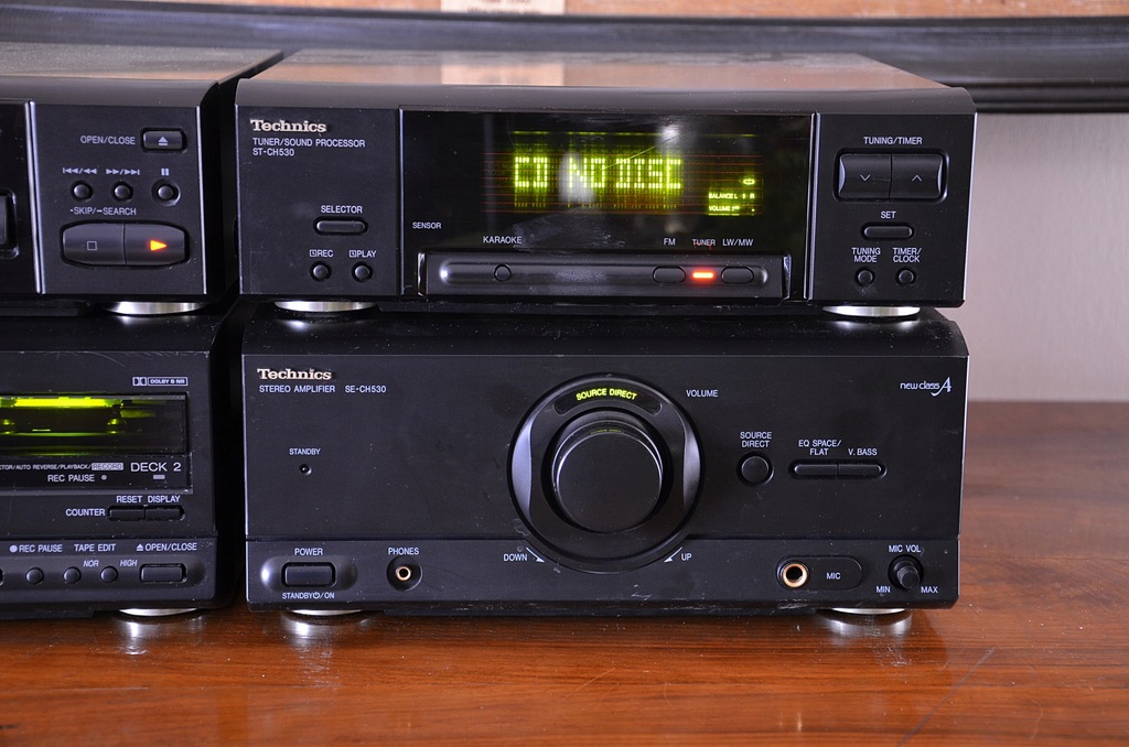 Wieża stereo Technics SE-CH530, ST-CH530, SL-CH530 - 13143874816 ...