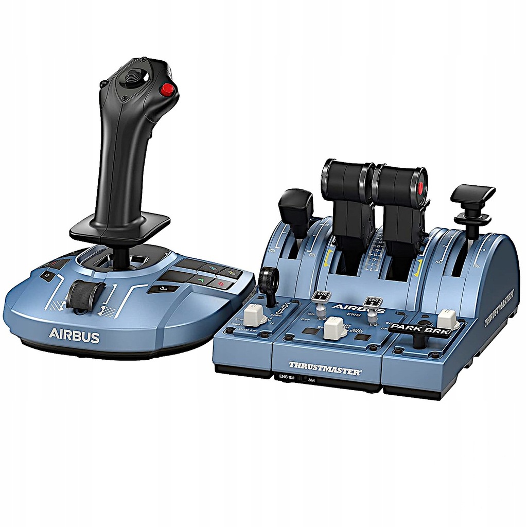 NOWY ZESTAW JOYSTICK THRUSTMASTER TCA CAPITAN PACK X AIRBUS EDITION ...