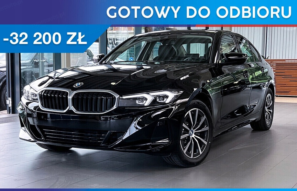 BMW Seria 3 318i Sedan 2.0 (156KM) 2023 - 14103982425 - oficjalne archiwum Allegro