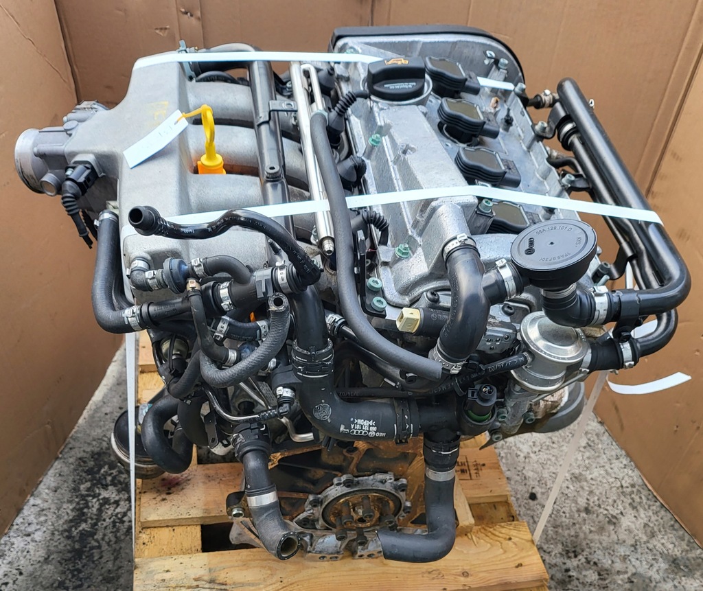SILNIK KOMPLETNY 1.8T TURBO BFB AUDI A4 B6 B7 - 12778260114 - oficjalne ...