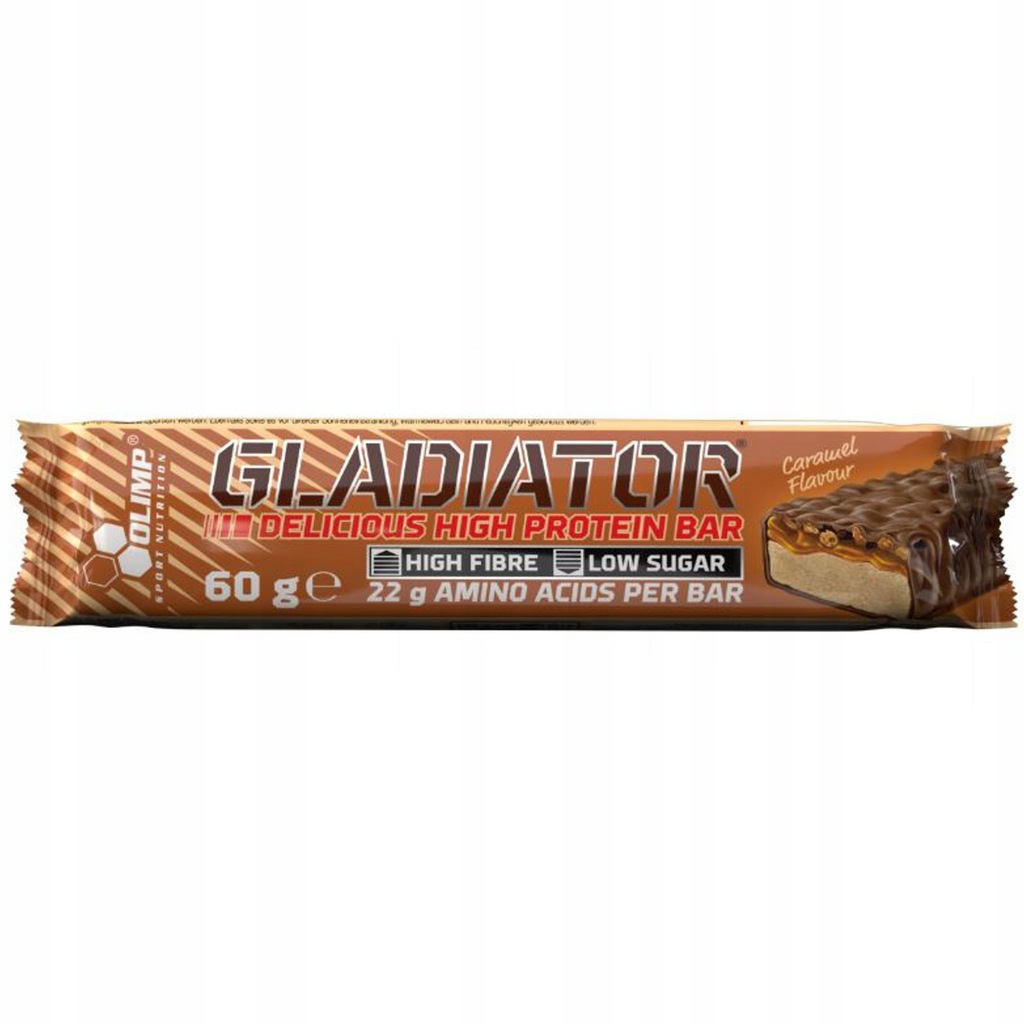 GLADIATOR HIGH PROTEIN BAR BATON PROTEINOWY - 12412778153 - oficjalne ...