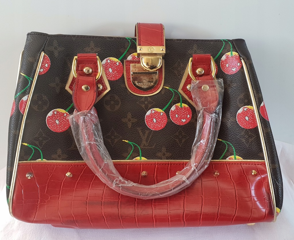 TOREBKA LOUIS VUITTON CZEREŚNIE SERIA LIMITOWANA - 13639804696 - oficjalne archiwum Allegro