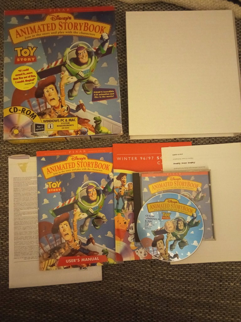 DISNEY'S ANIMATED STORYBOOK - TOY STORY BOX - 13162822421 - oficjalne ...