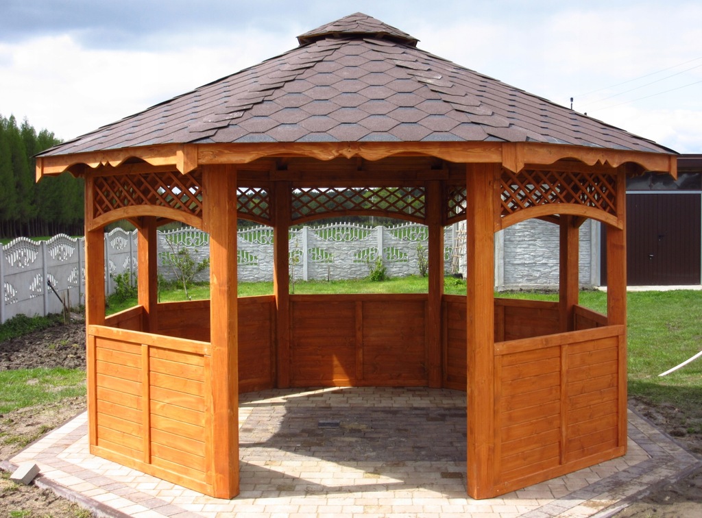 ALTANA OGRODOWA ALTANKA ALTANKI 4M OŚMIOKĄTNA - 6730429890 - oficjalne ...