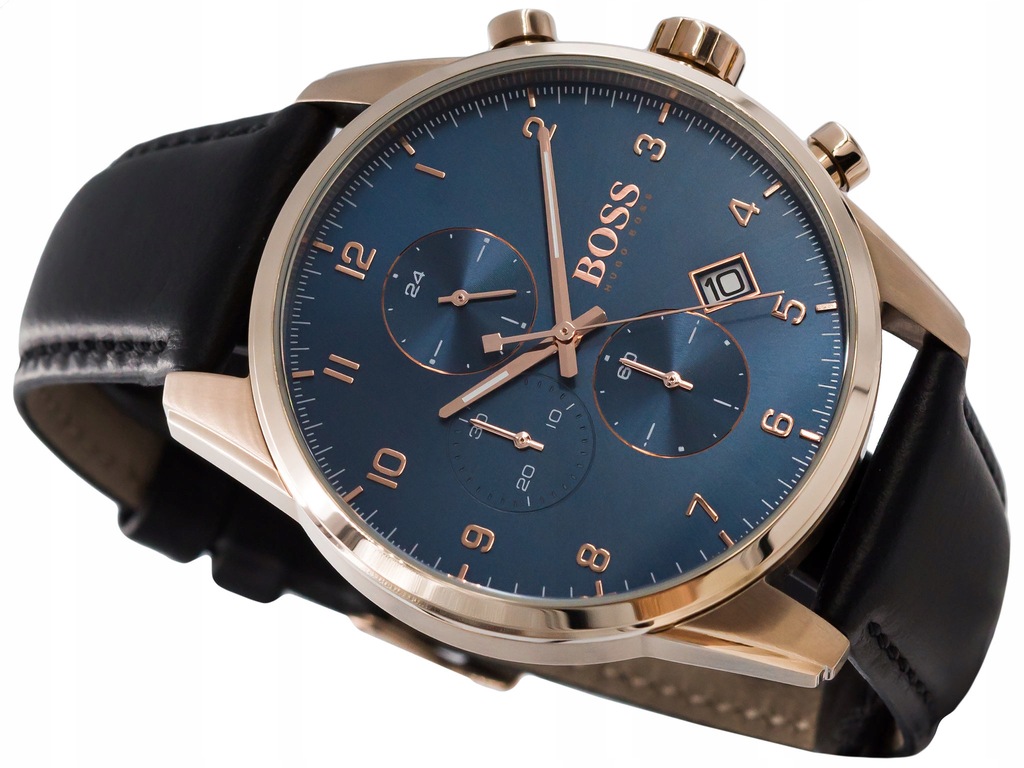 MĘSKI ZEGAREK HUGO BOSS 1513783 SKYMASTER CHRONO - 11095690672 ...