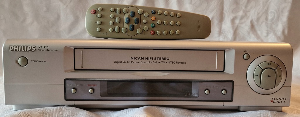 MAGNETOWID/NAGRYWARKA VHS PHILIPS VR 530 - 13016305223 - oficjalne ...