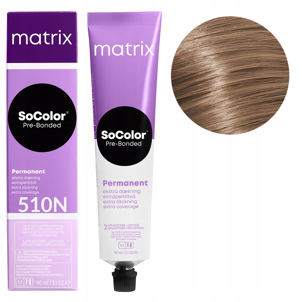 MATRIX SOCOLOR - 510N - FARBA DO WŁOSÓW 90ml - 12137492357 - oficjalne ...
