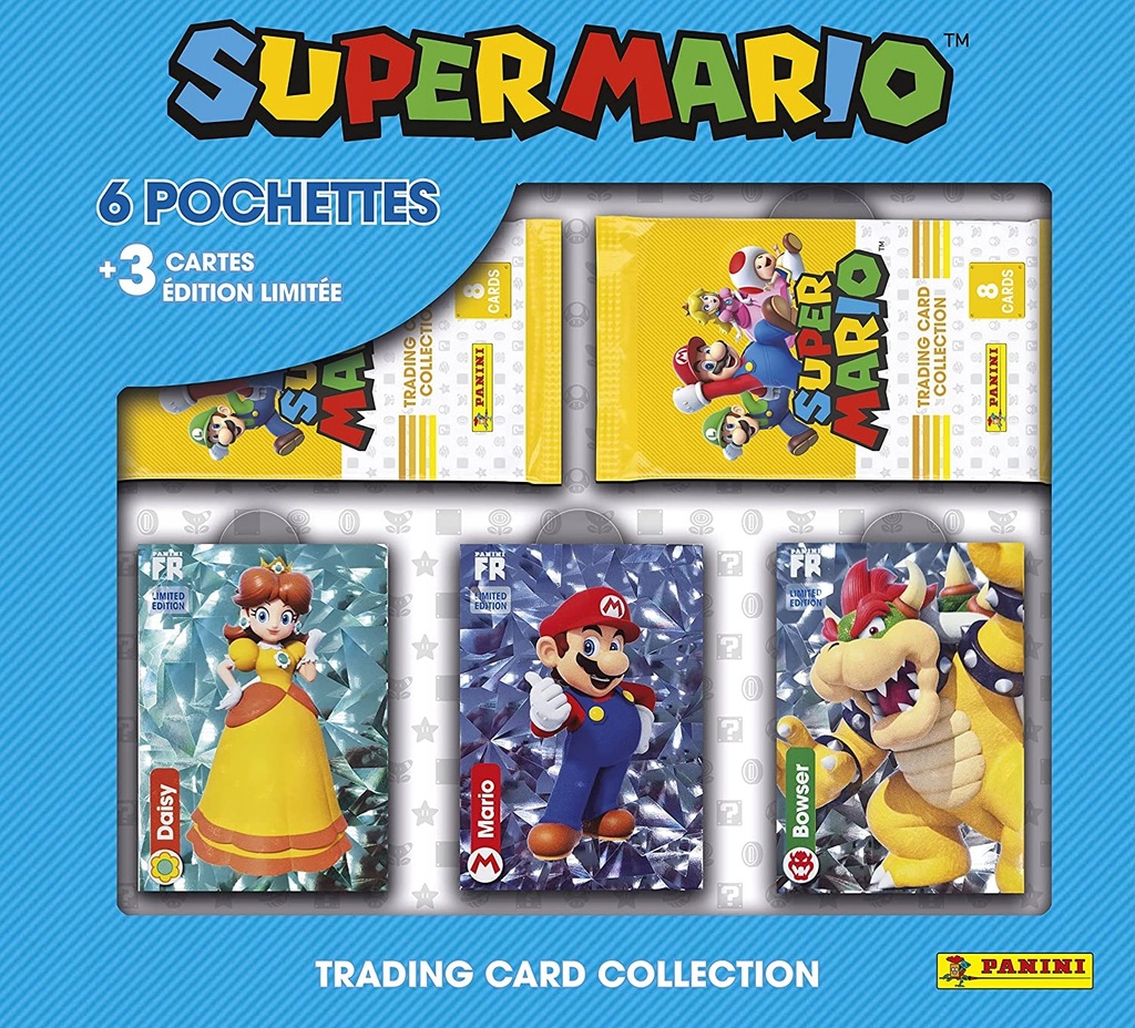 Panini Super Mario Karty kolekcjonerskie - 13056924104 - oficjalne ...