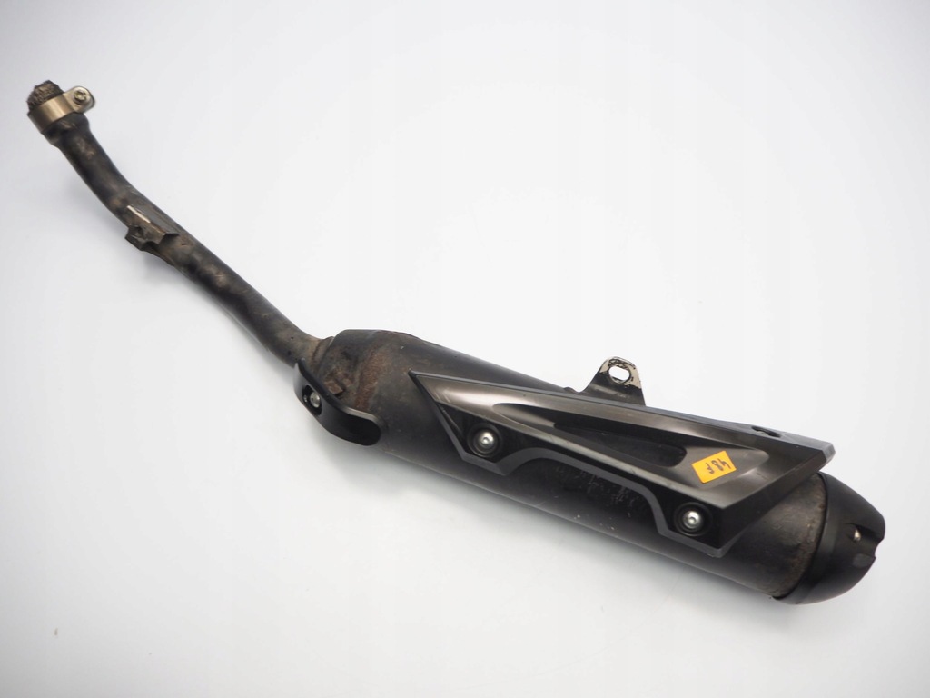 YAMAHA WR 125 TŁUMIK KOŃCOWY + RURA DOLOTOWA - 12952059271 - oficjalne archiwum Allegro