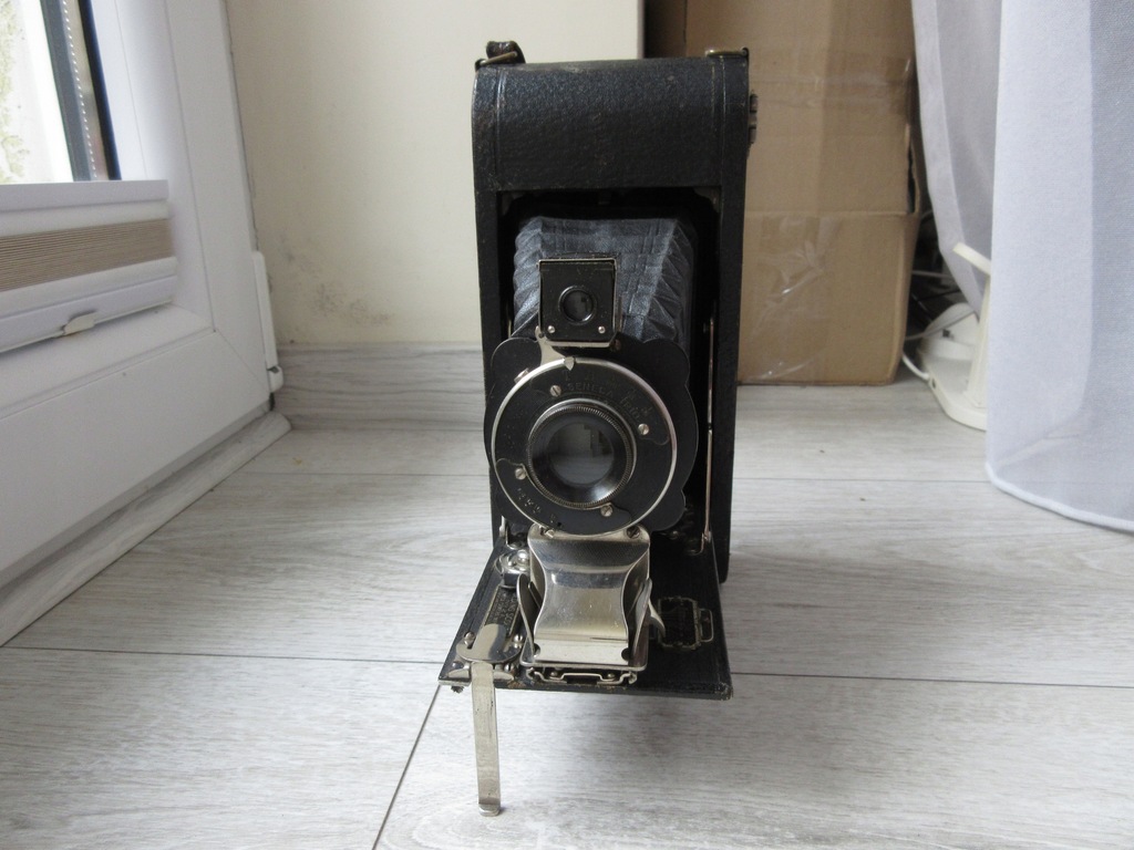 APARAT SENECA CAMERA 2A FOLDING SCOUT 1916 ANTYK - 13597248025 ...