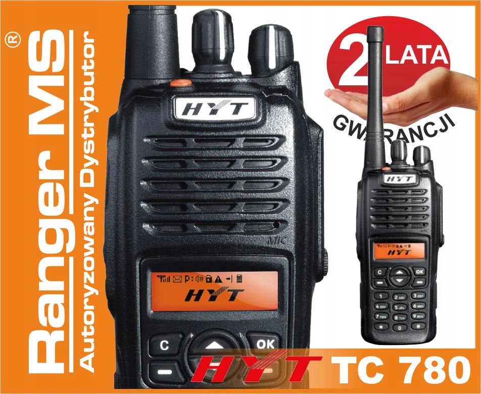 Radiotelefon Hytera Hyt TC-780 - 7662905742 - oficjalne archiwum Allegro