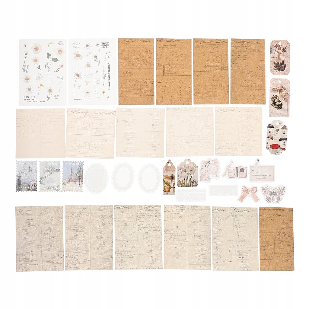 Multi-material Pack Paper Stickers Card Stock - 13375848755 - oficjalne ...
