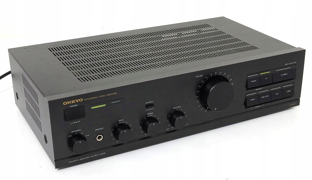 ONKYO A-8420 FIRMOWY WZMACNIACZ STEREO - 15583046334 - oficjalne archiwum Allegro