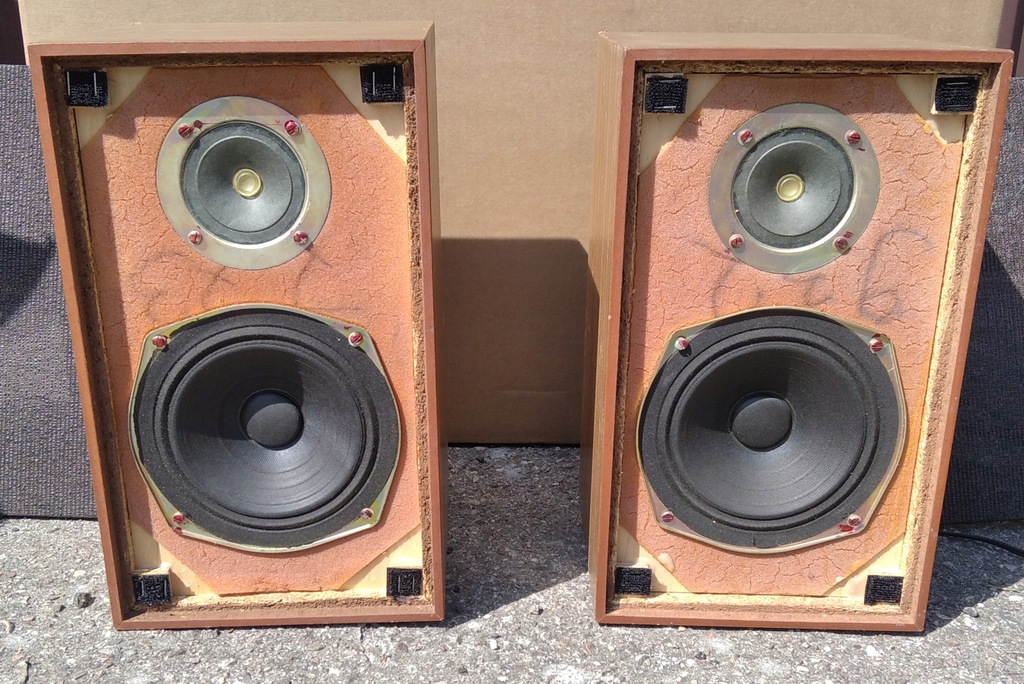 Kolumny głośnikowe Unitra Tonsil ZG15C - 12448061226 - oficjalne archiwum Allegro