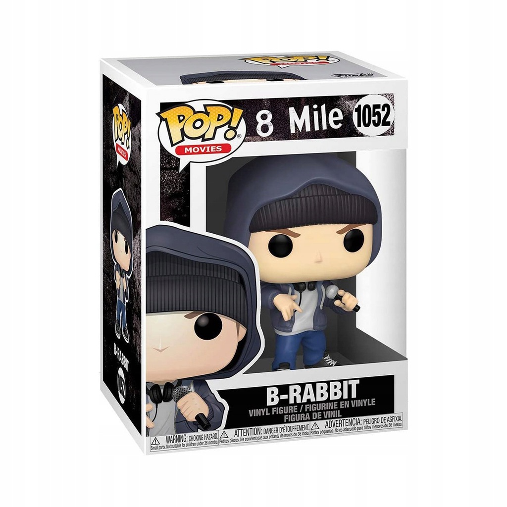FIGURKA FUNKO POP! B-RABBIT EMINEM 8 MILE #1052 - 11987002478 ...