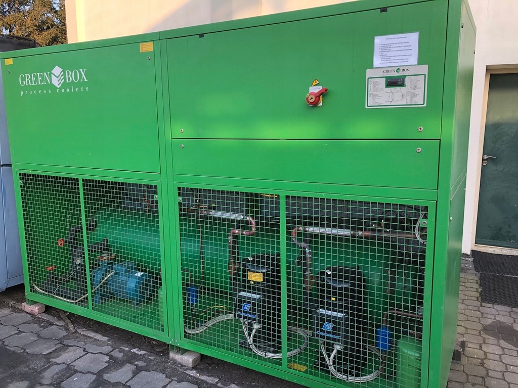 CHILLER AGREGAT WODY LODOWEJ GREEN-BOX moc 117 kW - 7852732392 ...