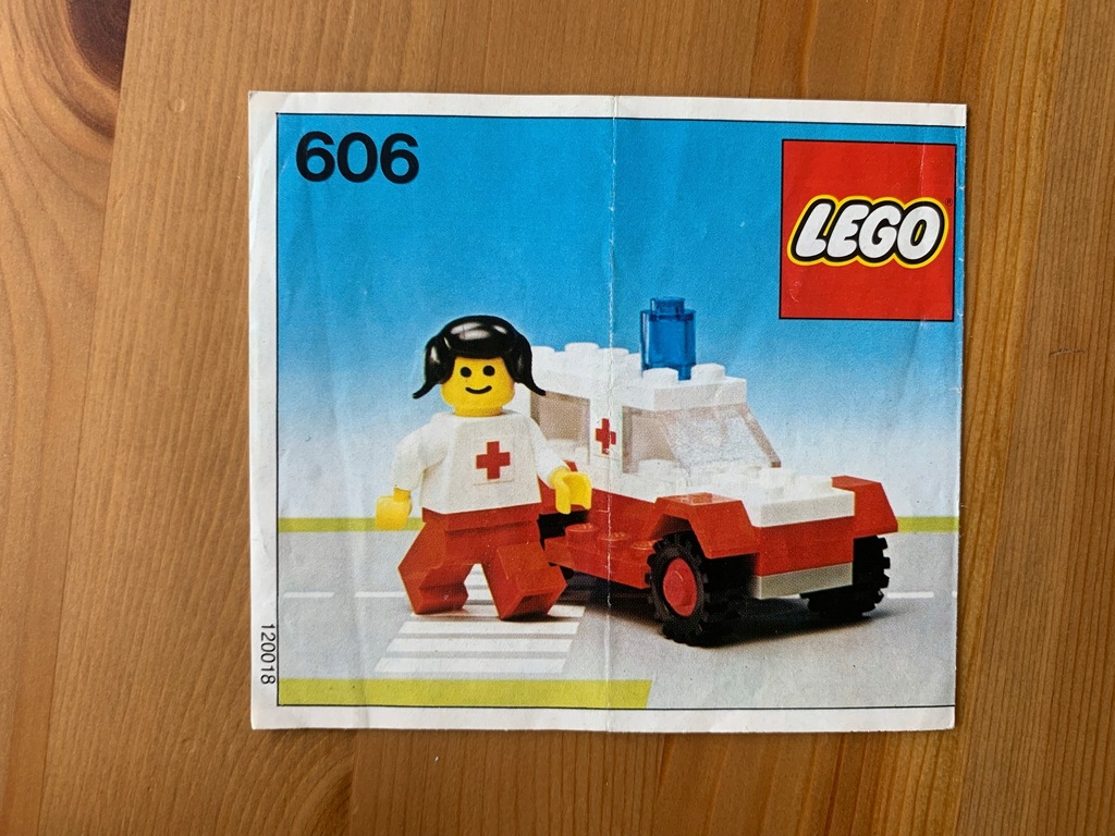 LEGO 606 - instrukcja - 10872412592 - oficjalne archiwum Allegro