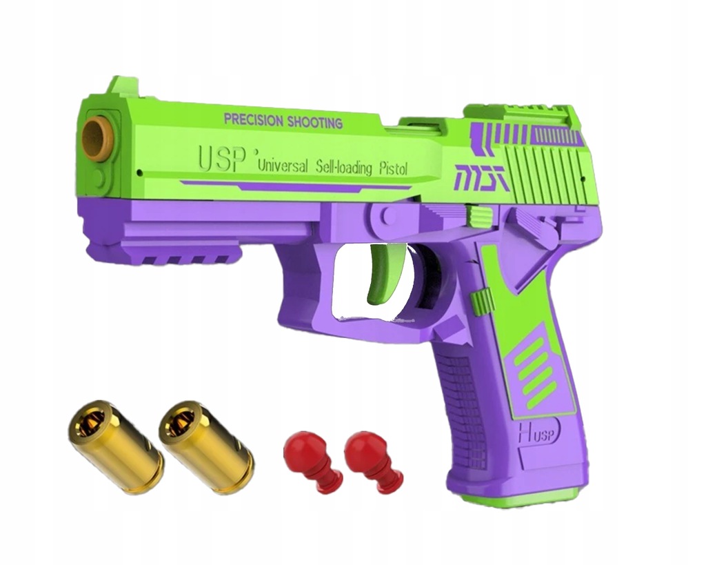 TIKTOK FIDGET TOY PISTOLET COLT M1991 REPLIKA REALISTYCZNY stress shot ...