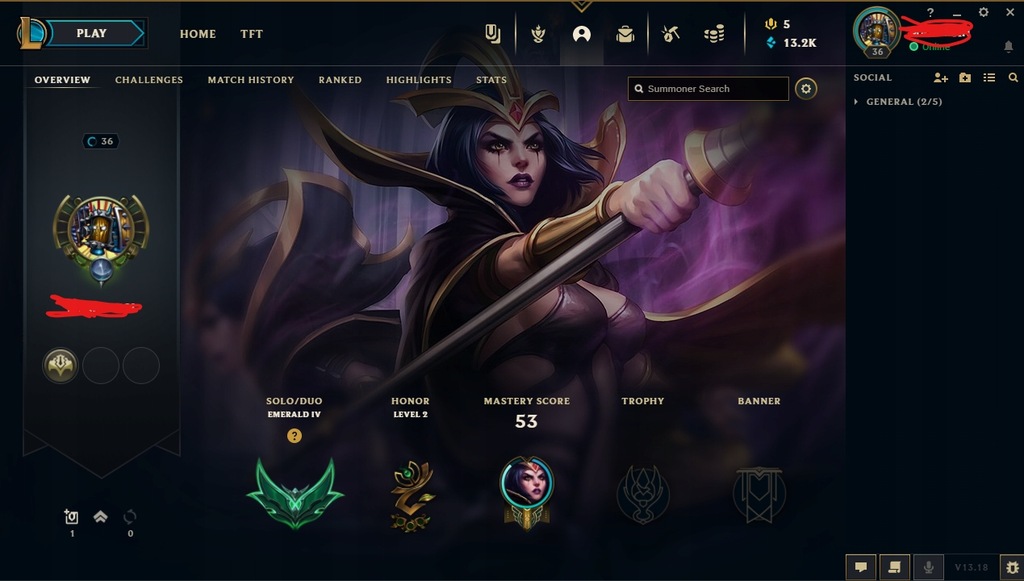 Konto League of Legends Diamond III Diament 3 EUNE - 14384430536 ...