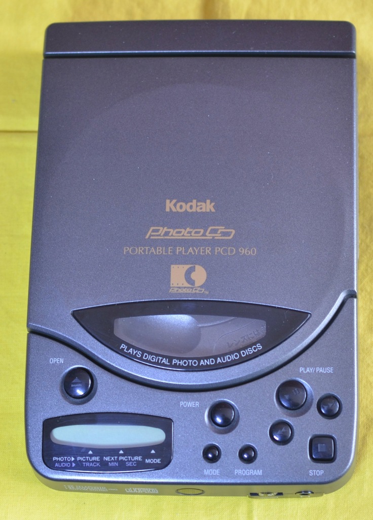 KODAK PHOTO CD PORTABLE PLAYER PCD 960 DO NAPRAWY - 9507252661 ...