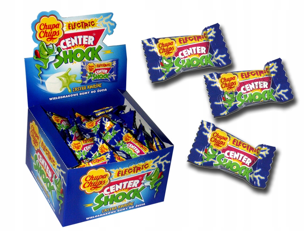 GUMA SHOCK ELECTRIC EKSTRA KWAŚNA 100szt - 7923599777 - oficjalne ...