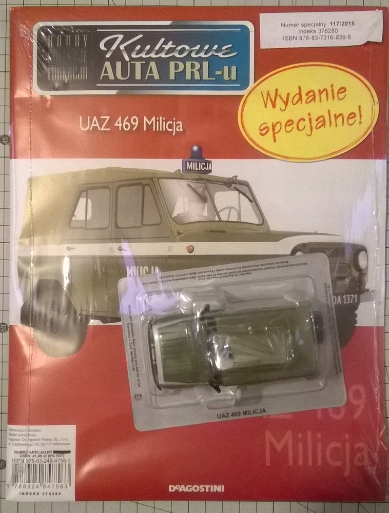 UAZ 469 MILICJA - KULTOWA AUTA PRL-NR SPECJALNE - 13165098317 ...