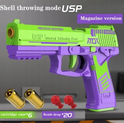 TIKTOK FIDGET TOY PISTOLET USP CS GO REPLIKA REALISTYCZNY stress shot ...