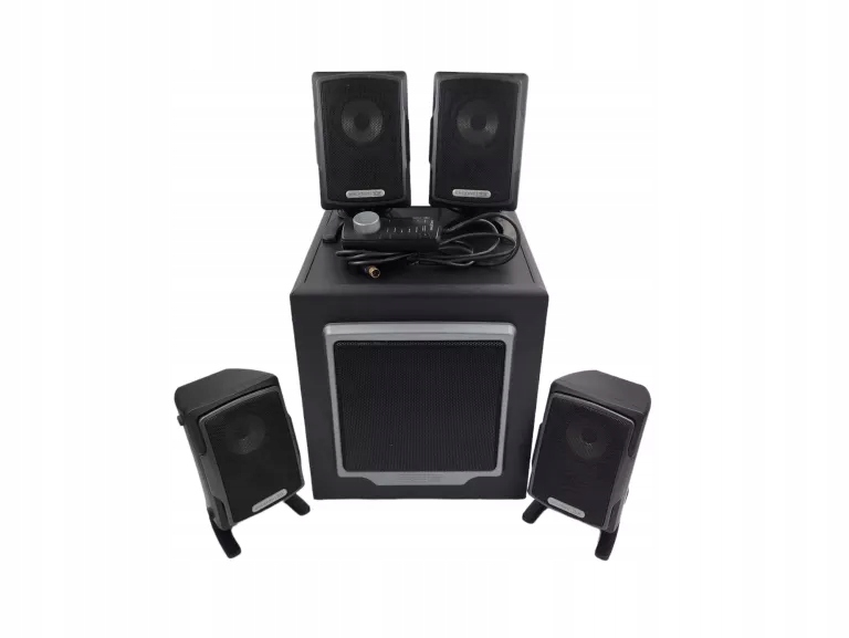 SYSTEM GŁOŚNIKÓW CREATIVE 5.1 PRO-GAMER G500 THX - 14086655443 ...