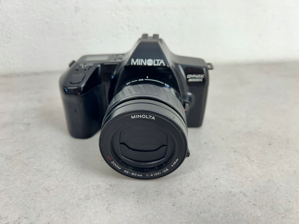 Aparat MINOLTA DYNAX 3000i Zoom 35-80 1:4(22)-5.6 - 14215915455 ...