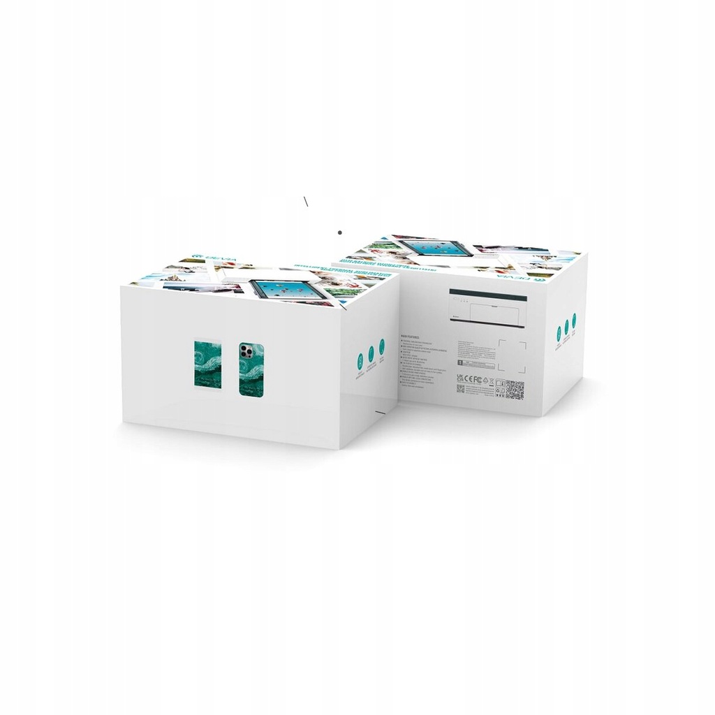 Devia drukarka MINI do zdjęć biała + 36szt arkuszy do druku ...