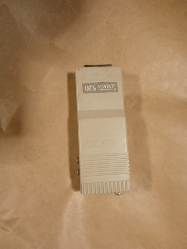 Modulator A500 Amiga commodore A520 niesprawdzony - 12169144501 ...