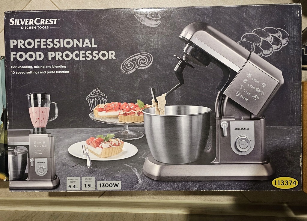 Silvercrest robot planetarny z blenderem - 14771344199 - oficjalne ...