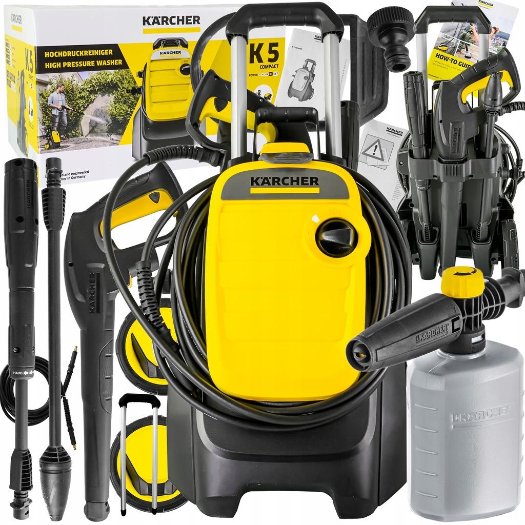 MYJKA CIŚNIENIOWA KARCHER K5 PIANOWNICA 2100W 8M - 10507303059 - oficjalne archiwum Allegro