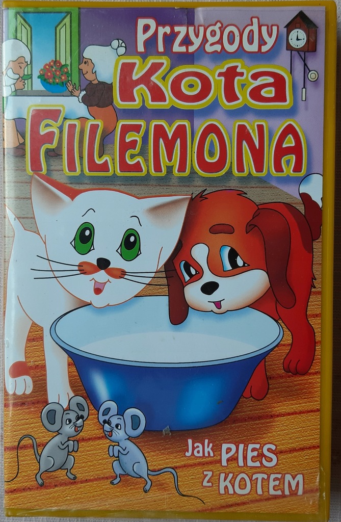 Przygody Kota Filemona VHS - 12447870317 - oficjalne archiwum Allegro
